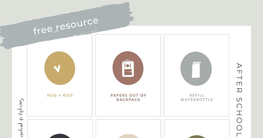 After School Cards: An Easy Hack for Peaceful School to Home Transition