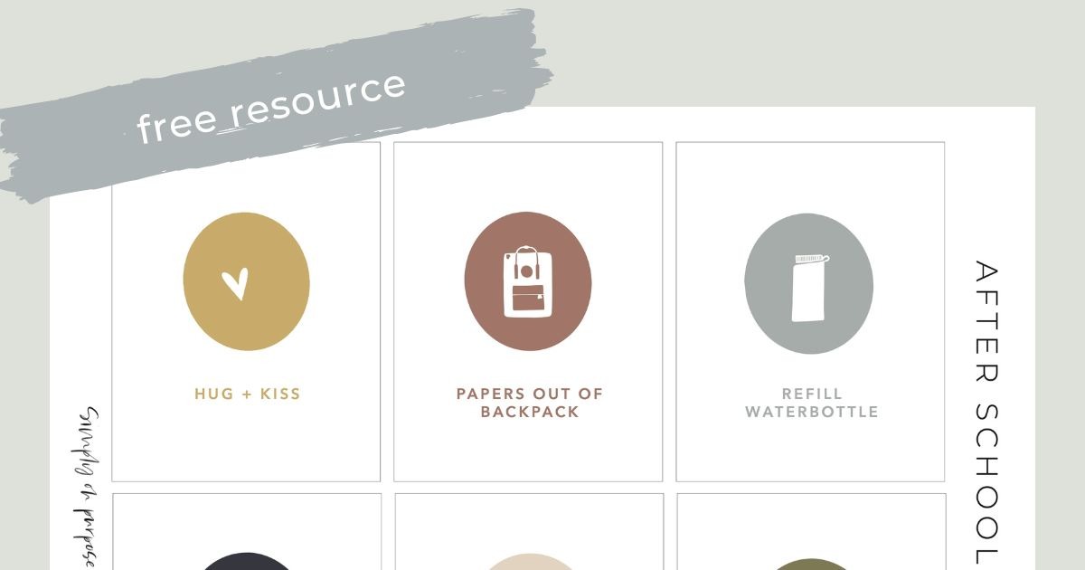 After School Cards: An Easy Hack for Peaceful School to Home Transition