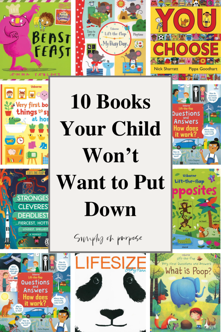 10 Books Your Child Won’t Want to Put Down - Simply On Purpose