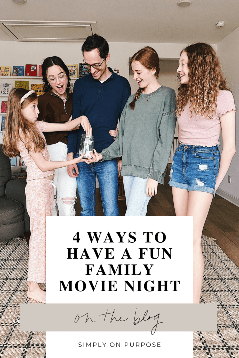 4 Ways to Have a Fun Family Movie Night - Simply On Purpose