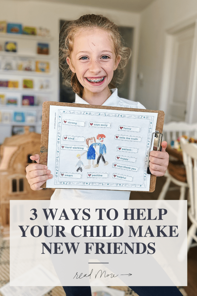 3 Ways to Help Your Child Make Friends - Simply On Purpose