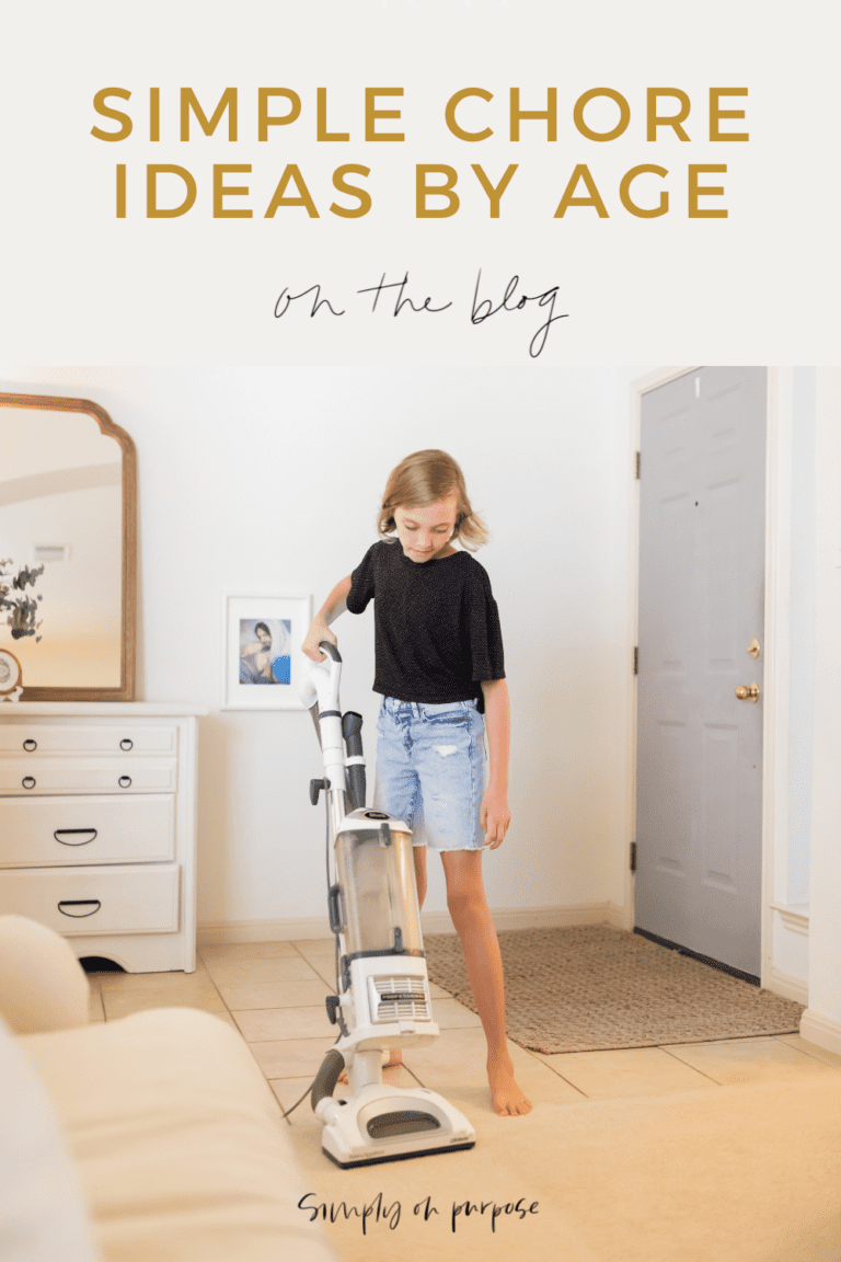 Teach Your Children to Work At Home: Simple Chore Ideas by Age - Simply ...